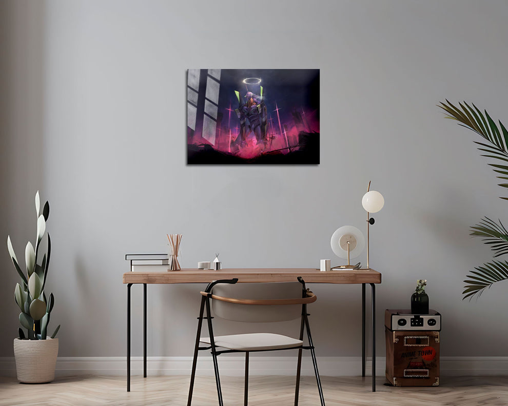 Neon Evangelion Genesis Unit 01 Metal Poster Landscape Metal Poster ...