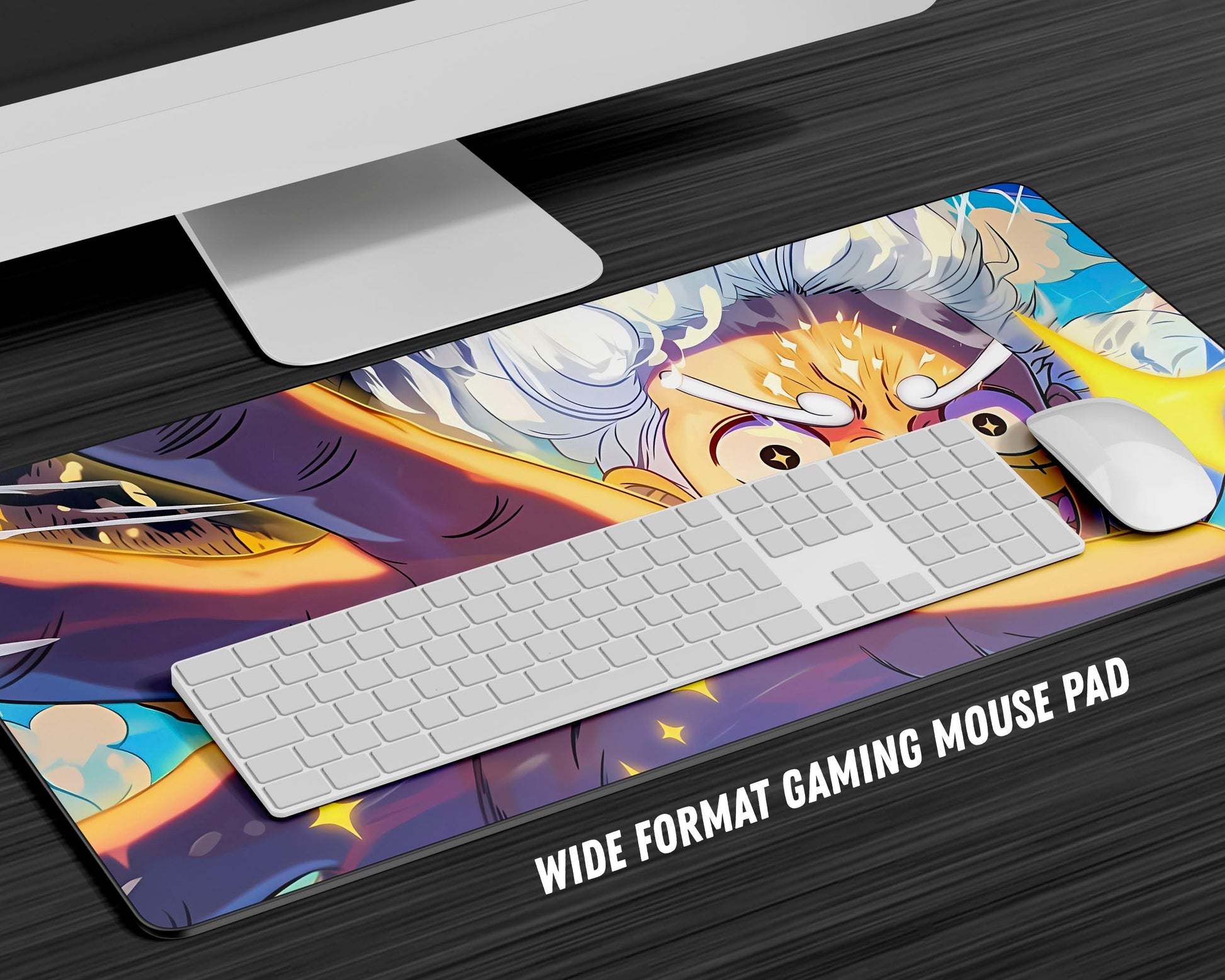 One Piece Luffy Gear 5 Joyboy Mouse Pad Gaming Mouse Pad – Anime Town ...