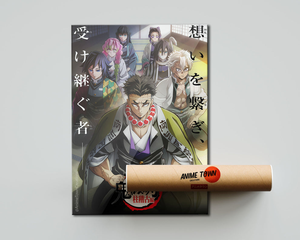 Demon Slayer Hashira Set Poster – Anime Town Creations
