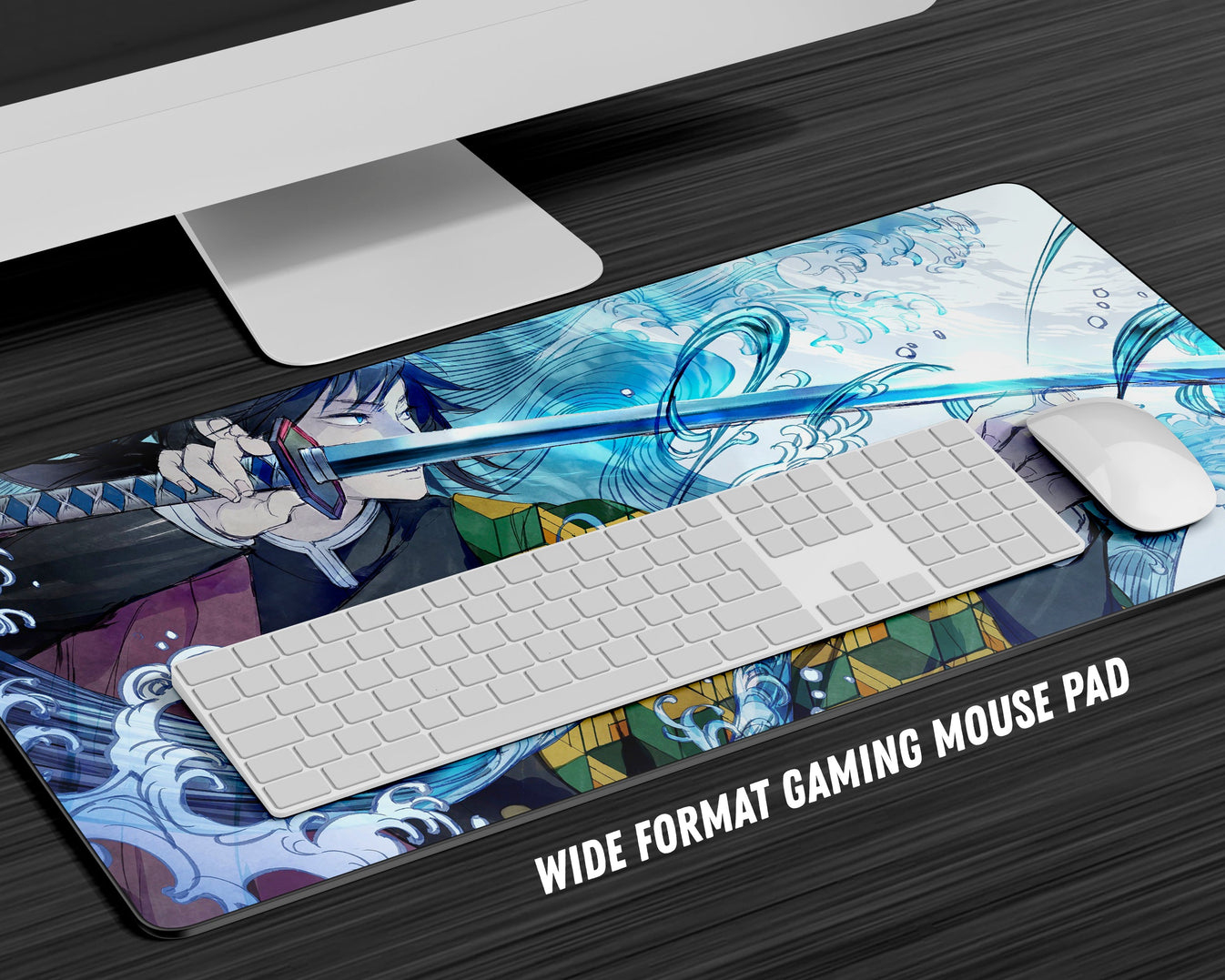 Demon Slayer Giyu Tomioka Mouse Pad Gaming Mouse Pad – Anime Town Creations
