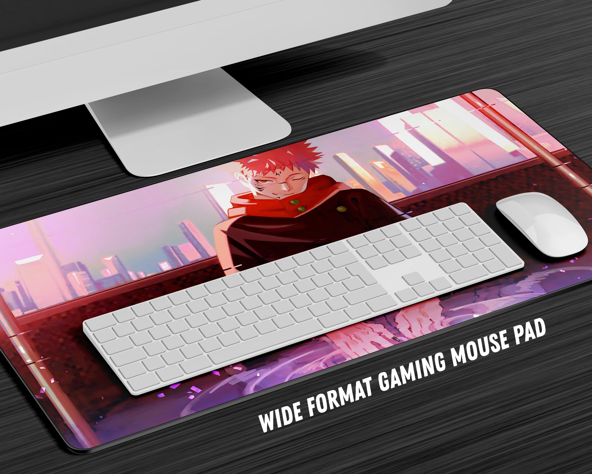 Jujutsu Kaisen Yuji Train Intro Mouse Pad Gaming Mouse Pad – Anime Town ...