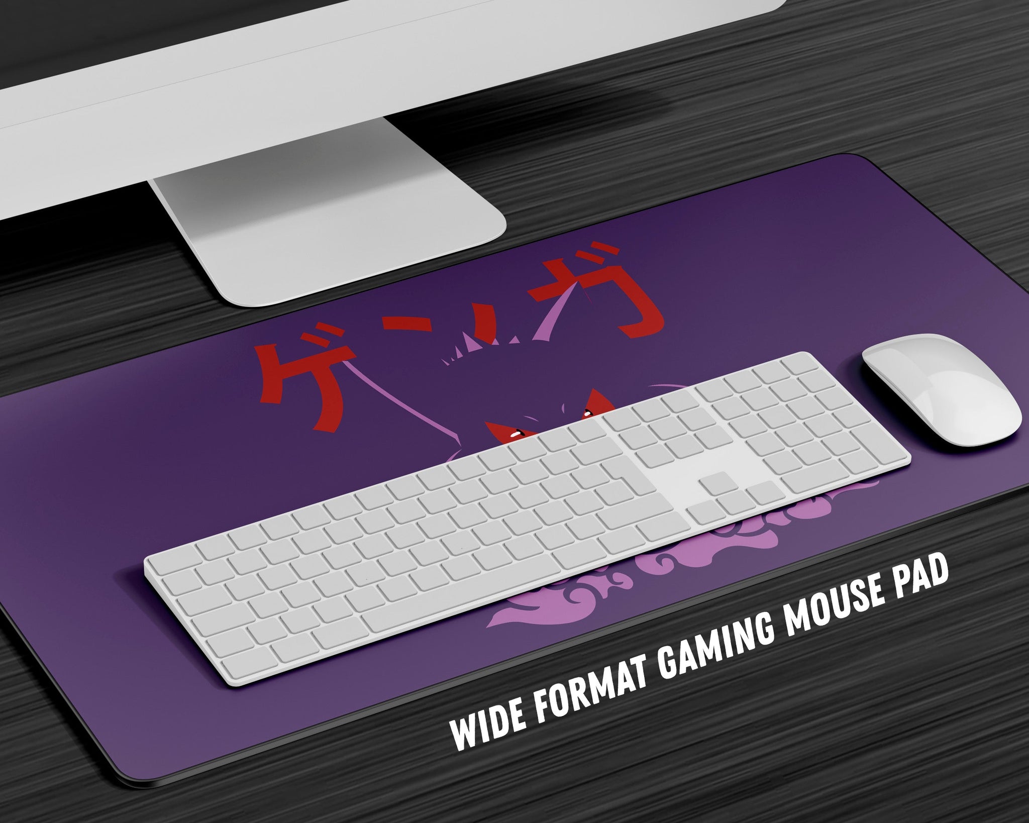 Pokemon Gengar Mouse Pad Gaming Mouse Pad – Anime Town Creations