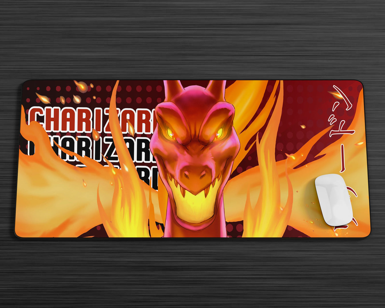 Pokemon Charizard Mouse Pad Gaming Mouse Pad – Anime Town Creations