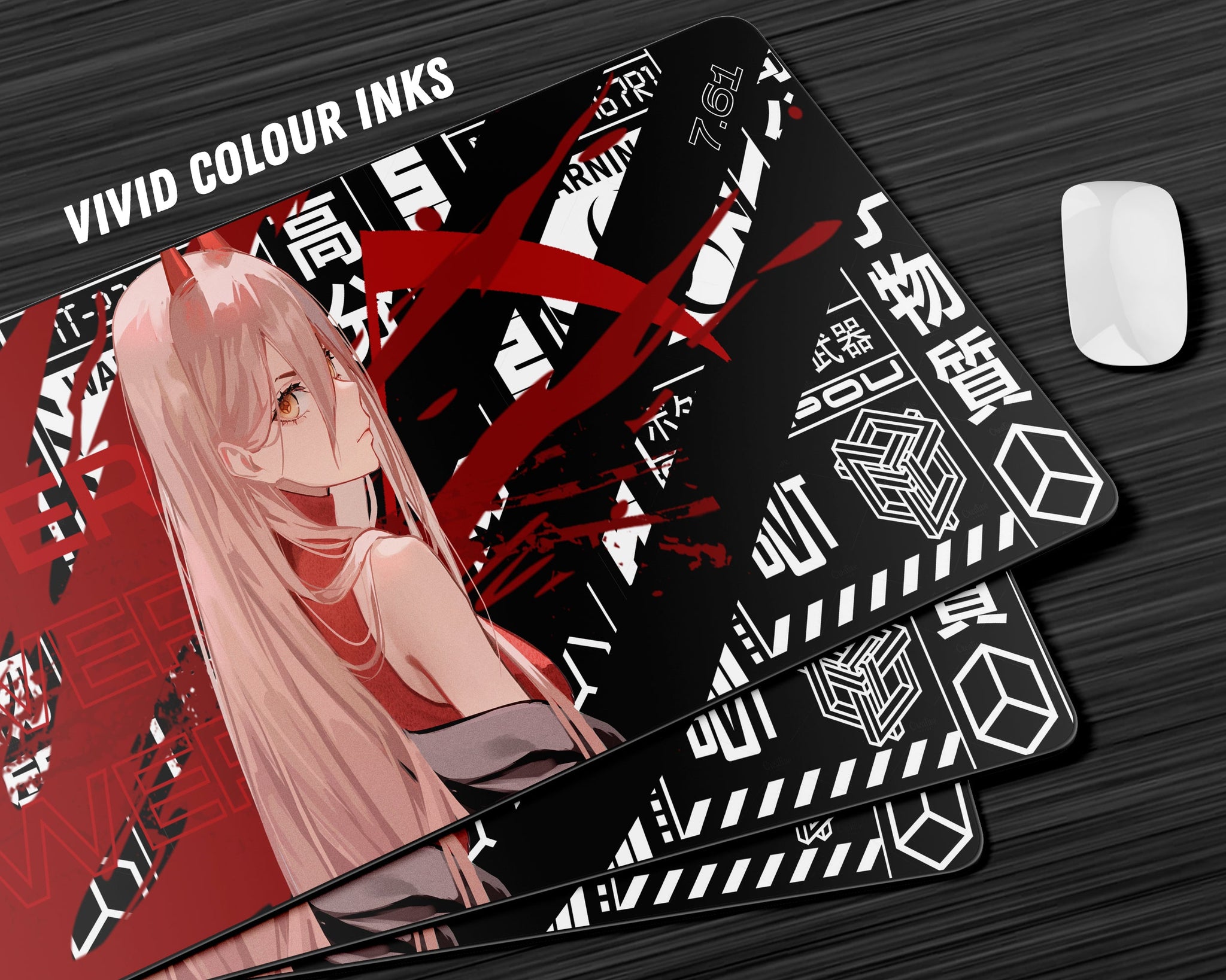 Chainsaw Man Power Mouse Pad Gaming Mouse Pad – Anime Town Creations