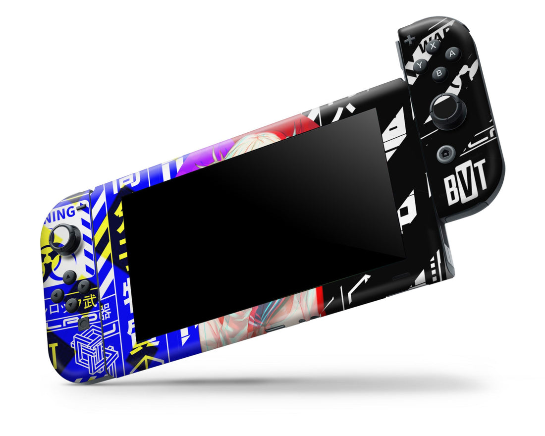 Himiko Toga Waifu Glitch Nintendo Switch Switch Skin – Anime Town Creations