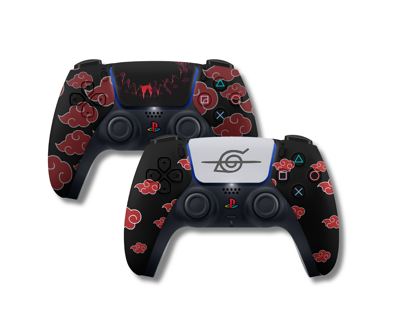 Naruto Itachi Akatsuki PS5 Controller Bundle PS5 Controller Bundle Skin ...