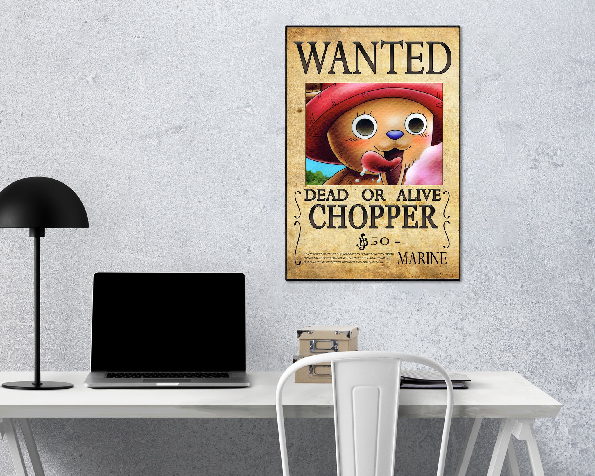 One Piece Wanted Poster Set Skin Sticker Vinyl Bundle – Anime Town ...