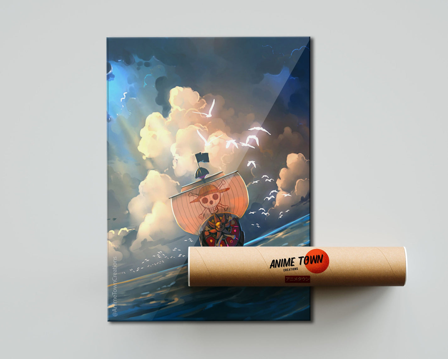 One Piece Thousand Sunny Poster – Anime Town Creations