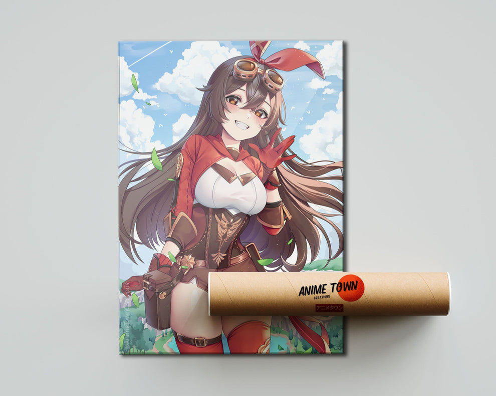 Genshin Impact Amber Poster – Anime Town Creations