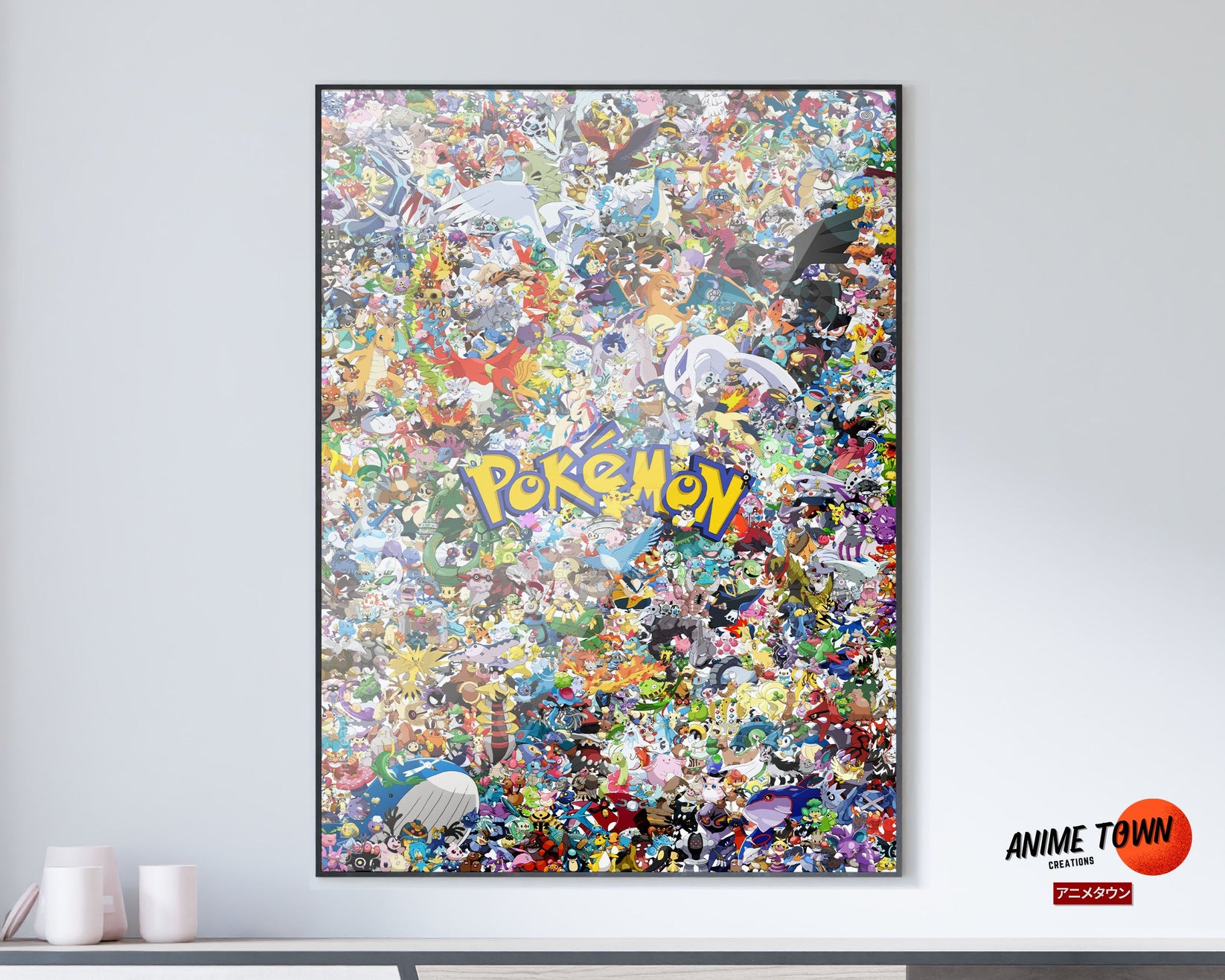 Pokemon Pokeverse Poster – Anime Town Creations