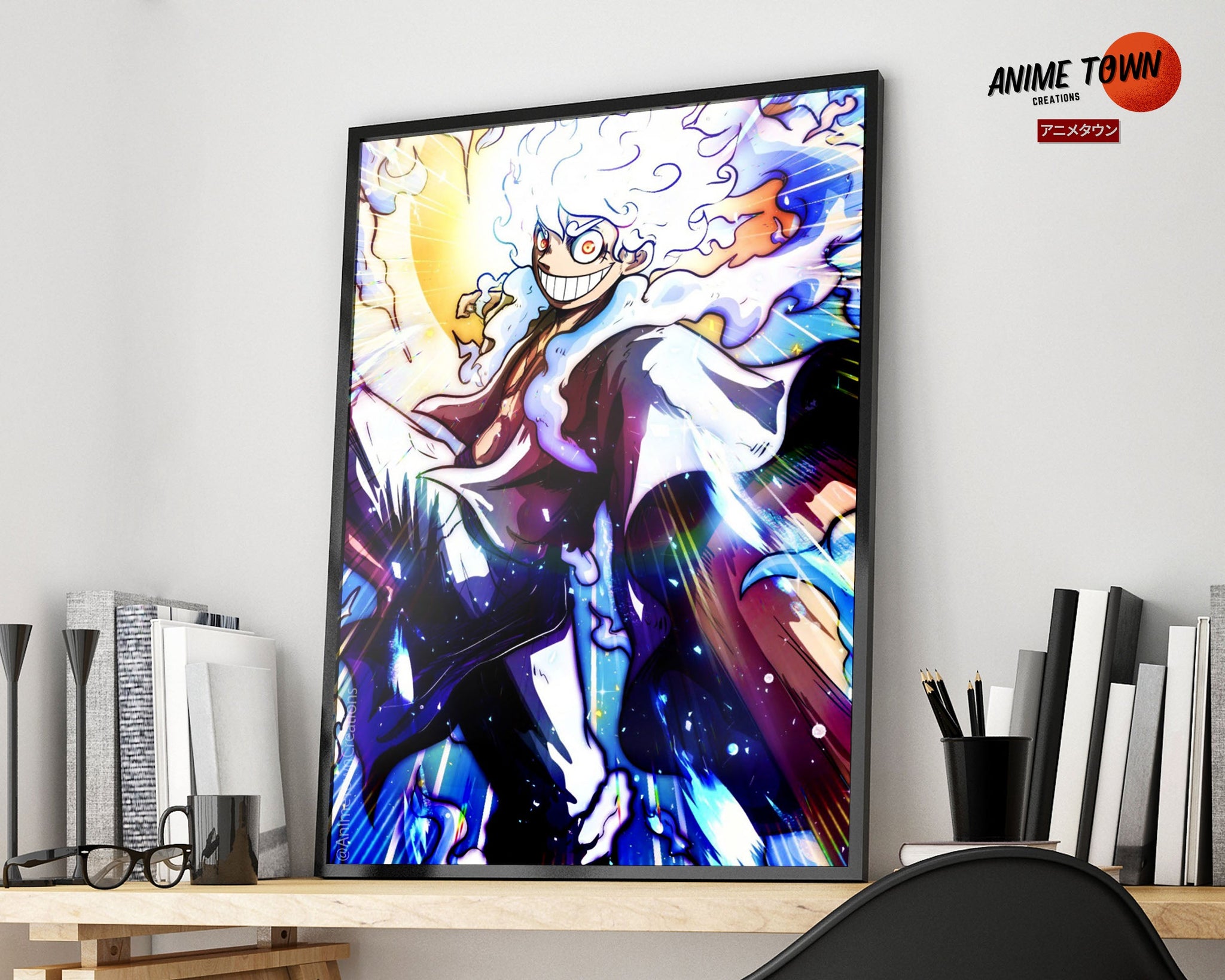 One Piece Luffy Gear 5 Release Poster – Anime Town Creations