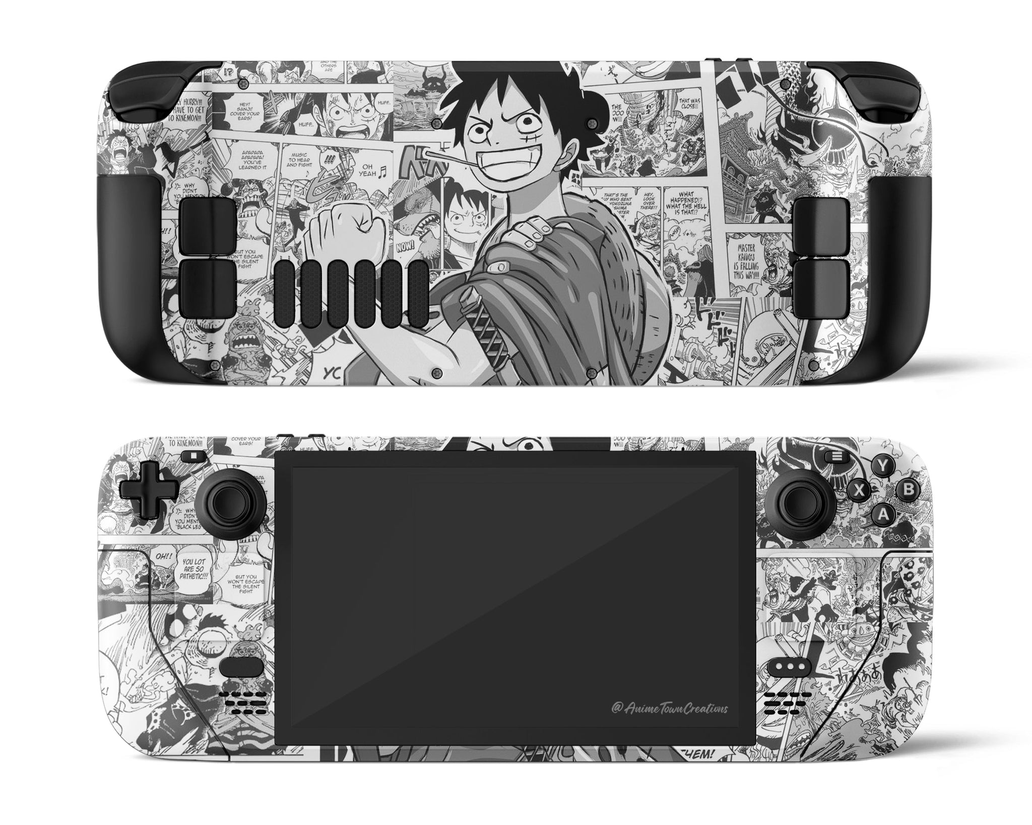 One Piece Luffy Manga Steam Deck Steam Deck Skin – Anime Town Creations