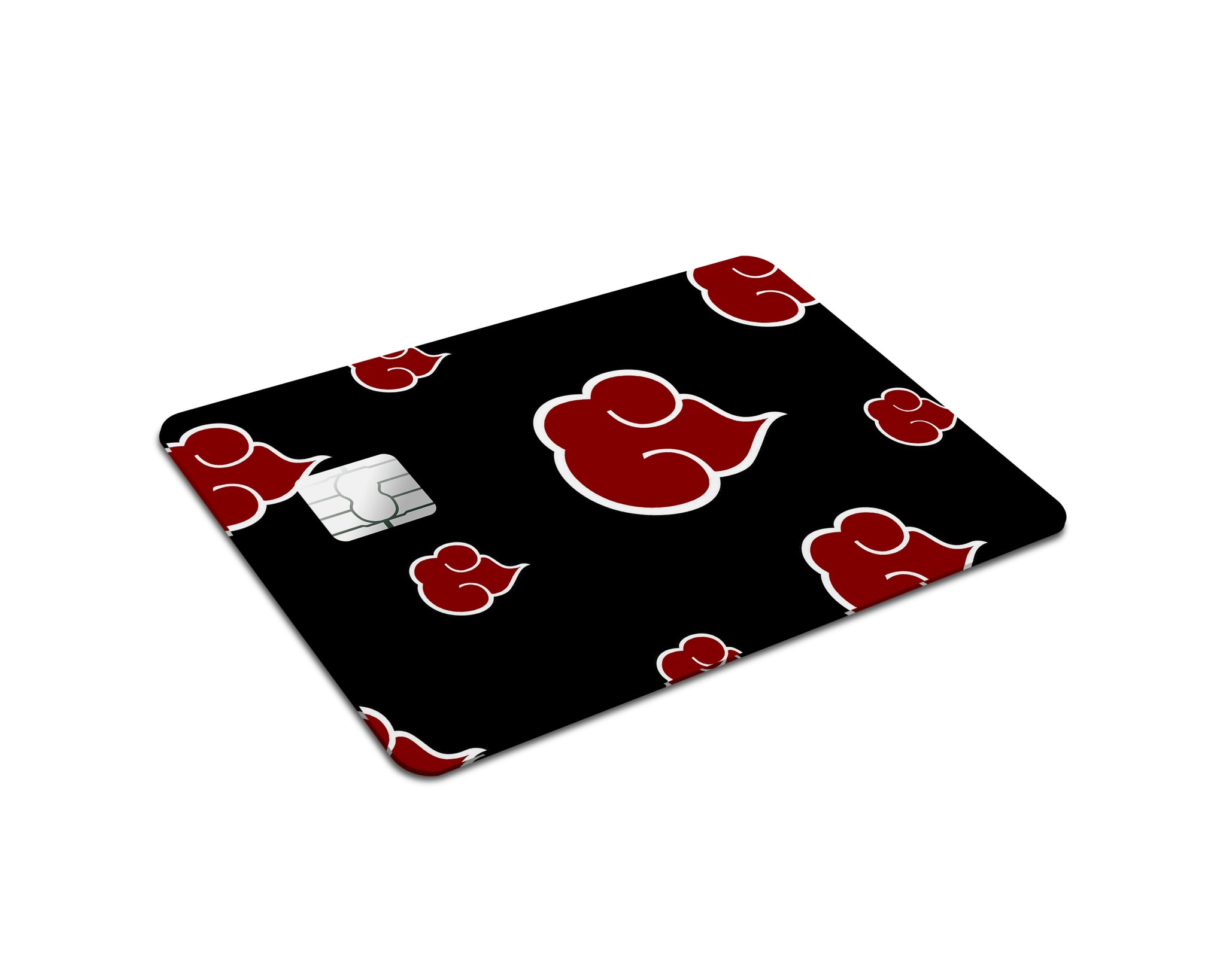 Akatsuki Pattern Credit Card Skin Sticker Vinyl Bundle – Anime Town ...